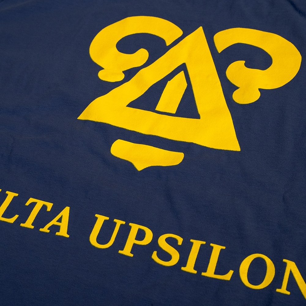 Delta Upsilon Badge Tee – The Delta Upsilon Store